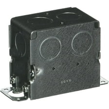 Hubbell-Bell PSB37550WH Single-Gang Weatherproof Box Three 1/2 in or 3/ ...