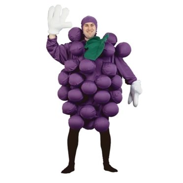Green Grapes Adult Halloween Costume - Walmart.com