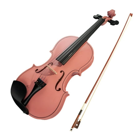 4/4 Violin Maple Wood Material with Gig Bag Solid Wood Bow String ...