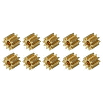 Uxcell 50 Pcs Plastic Gears 8 Teeth Plastic Motor Gear Model 82A ...