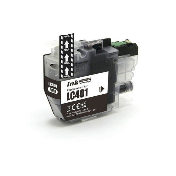 Compatible LC401 Black Ink Cartridges Replacement LC 401 for Brother ...