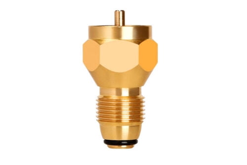 Brass Adapter Converts Propane LP TANK POL Refill valve to QCC1 Type1 ...