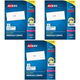 Avery 5160 Easy Peel Address Labels, White, 1 x 2-5/8 Inch, 3,000 Count ...