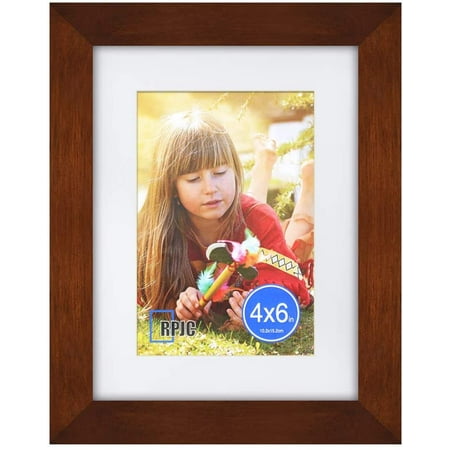 AmPm 11 x 14 Cadres Photo en Bois Massif et Verre Haute Définition Affichage Photos 8x10 avec ...