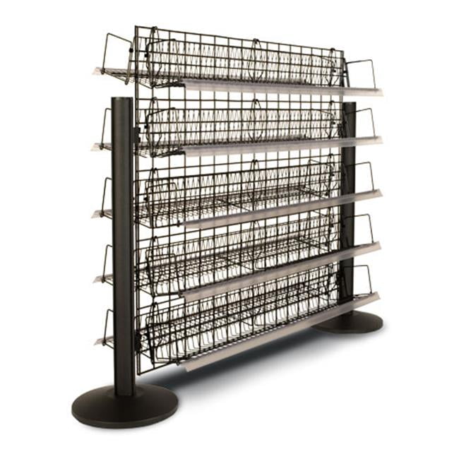 Lavi Industries 50-MR002-BK Wire Merchandising Rack Complete Kit ...