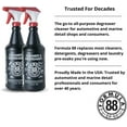 Formula 88 Auto Detailing Cleaner & Degreaser, 2-Pack 32oz Spray for ...