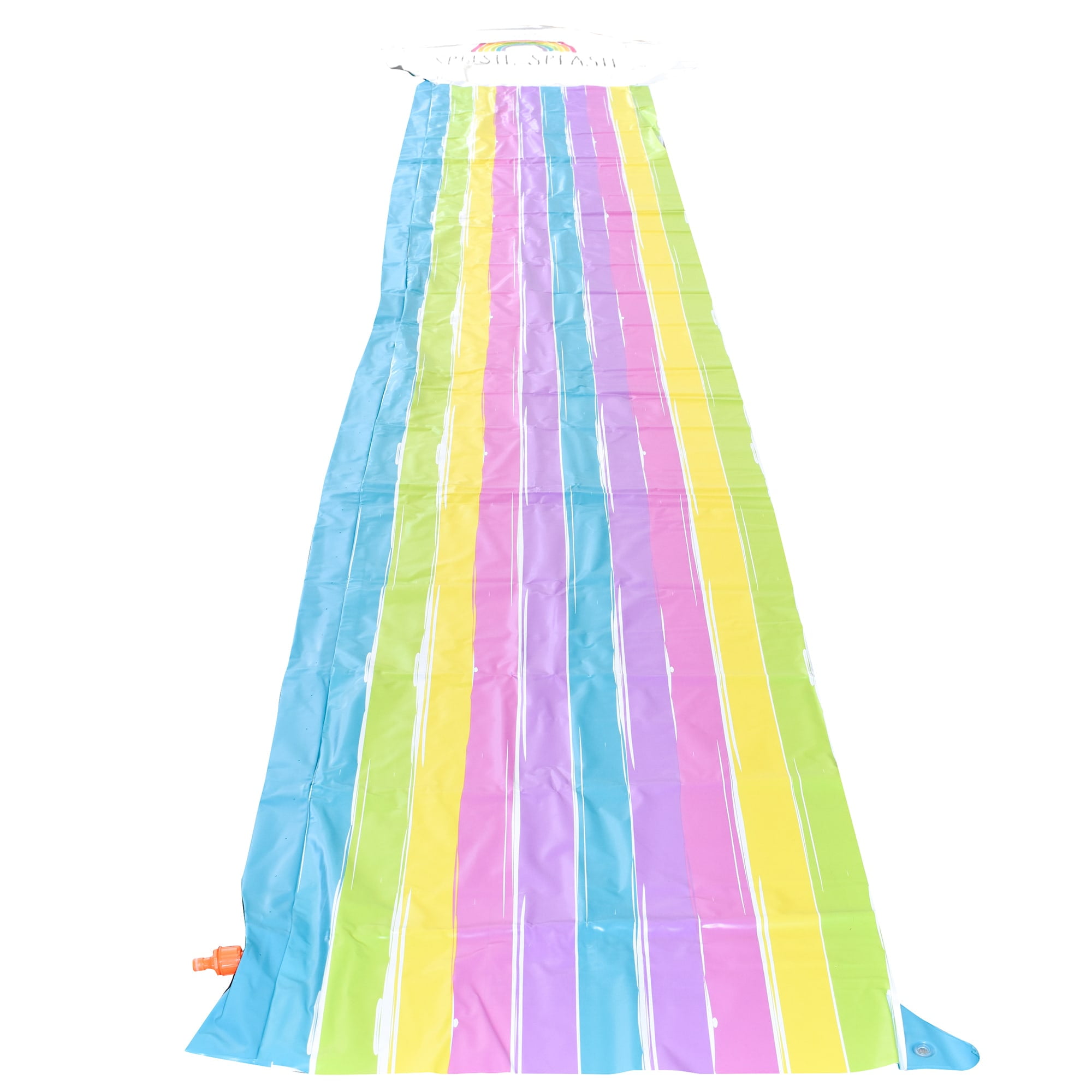 Rae Dunn: Splish Splash Rainbow Slide & Ride -16 Foot Water Slide ...