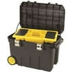 STANLEY 50 Gallon Mobile Tool Box Chest with Wheels, Handle, Heavy Duty ...