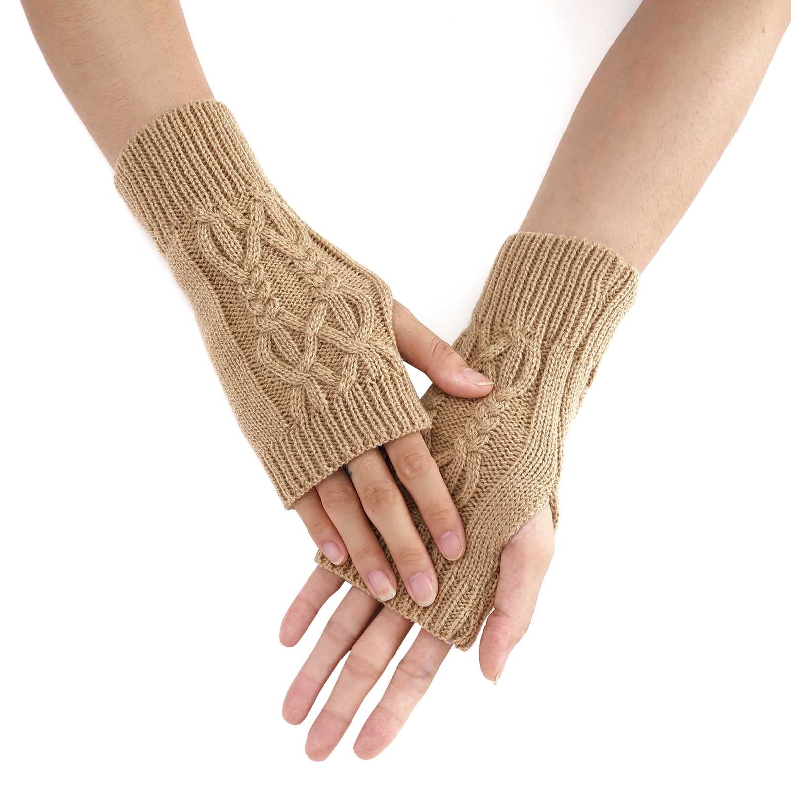 Click here for Pisexur Gloves Knitted Arm Warmers Gloves Winter L... prices