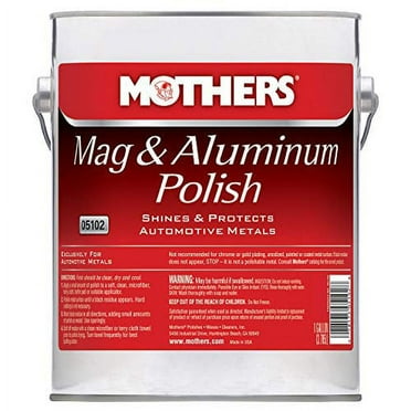 Mothers Mag & Aluminum Polish, 5 oz - Metal Wheel Auto Cleaner for ...