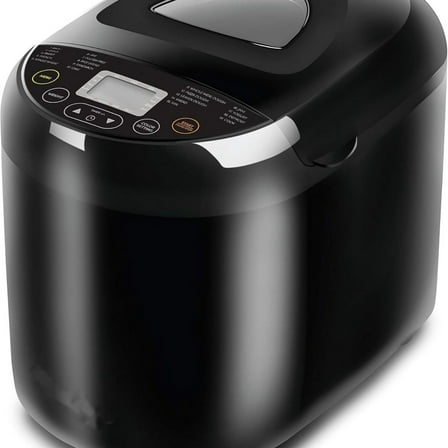 Breadman 2.5lb. Bakery Pro Bread Machine, Black/Stainless Steel ...