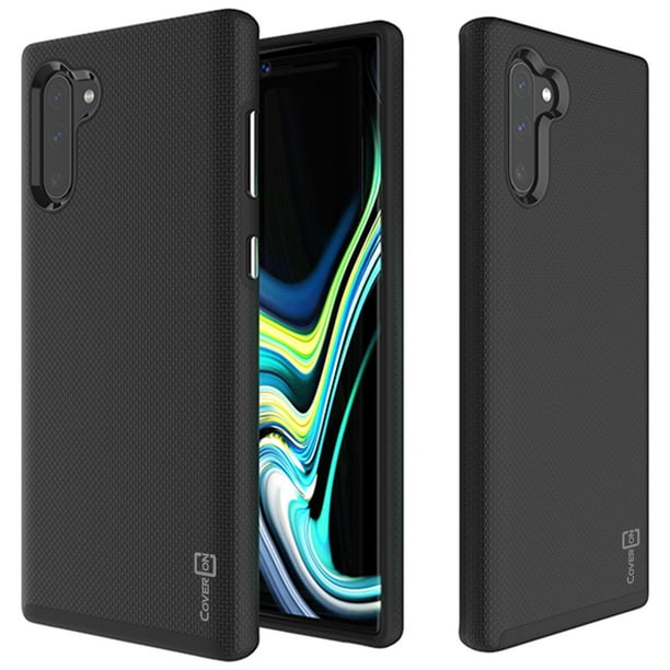 CoverON Samsung Galaxy Note 10 Case, Rugged Series Protective Hybrid ...