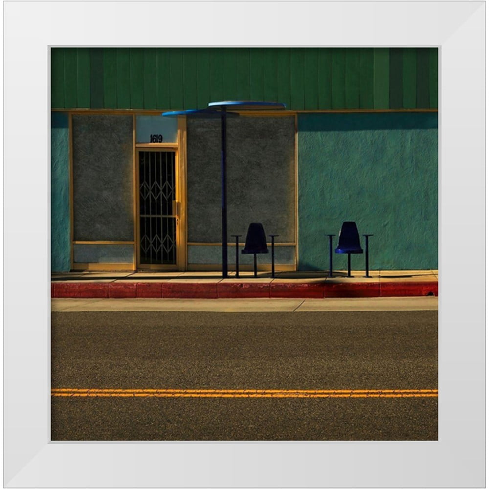 Labagnara, Roxana 15x15 White Modern Wood Framed Museum Art Print ...