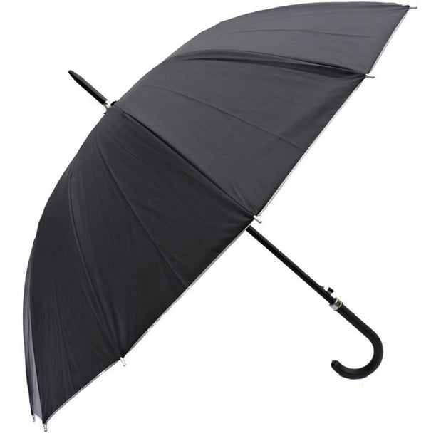 Rain Sun UV Protection Umbrella Large Full Size 42 Inches Canopy ...