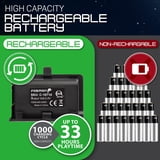 Fosmon Dual Controller Charger, Xbox One Elite Compatible, Rechargeable ...