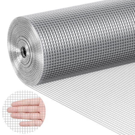 VEVOR Hardware Cloth, 48" x 100' Galvanized Wire Mesh Roll - Walmart.com