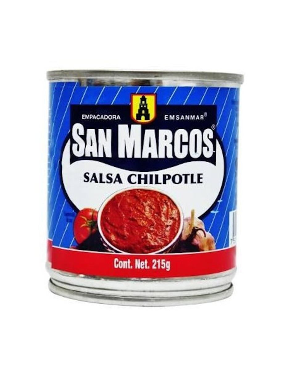 Pack de 24 Salsa chipotle San Marcos de 215g San Marcos Chipotle ...