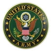 Tags America United States Army Logo Metal Sign, 12 Inch Round Embossed ...