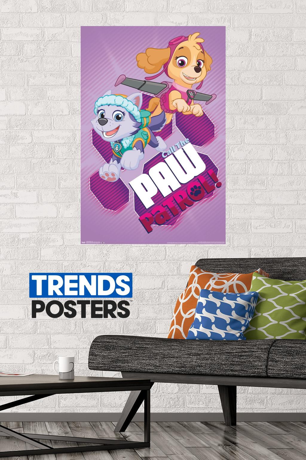 Trends International Nickelodeon Paw Patrol Crew Wall Poster X 34 ...