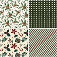 CCOCC 2026 New Christmas Pattern Cardstock Thick and Craft Paper 24Pcs ...