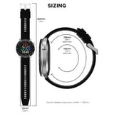iTech Bold 3 Unisex Adult Smart Watch, Black, Silicone Strap - Walmart.com