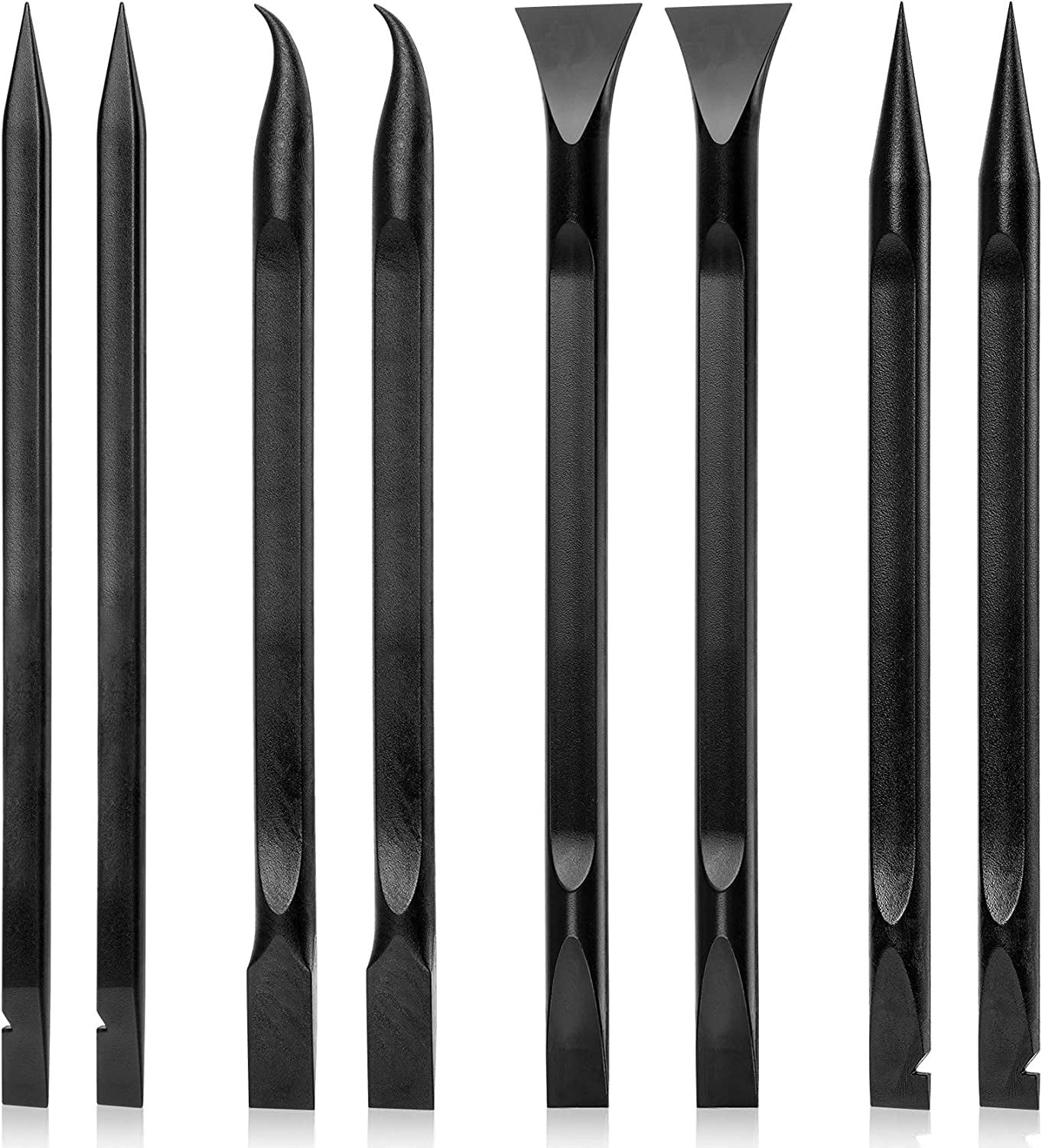 8 Pcs Plastic Scraper Tool, 4 Types Multi-Purpose Carbon Fiber Scraper ...