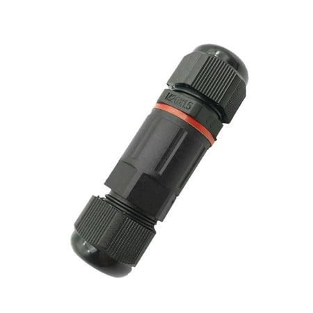 IP68 Waterproof Electrical Cable 3-Pin Connector Outdoor Plug Socket ...