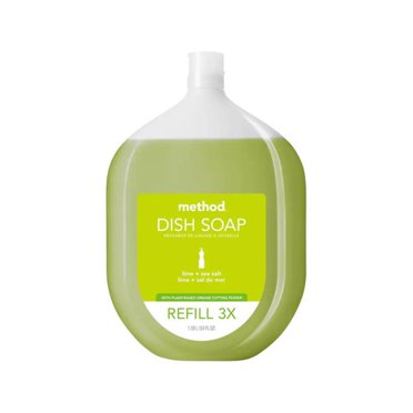 Method Dish Soap, Lime + Sea Salt, 18 Ounce - Walmart.com
