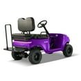 Kandi Electric Collapsible Mini Golf Cart, Royal Purple - Walmart.com