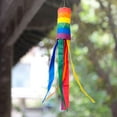 Colorful Windsock with Long Tails Windsock Streamer Tassel Durable Flag ...