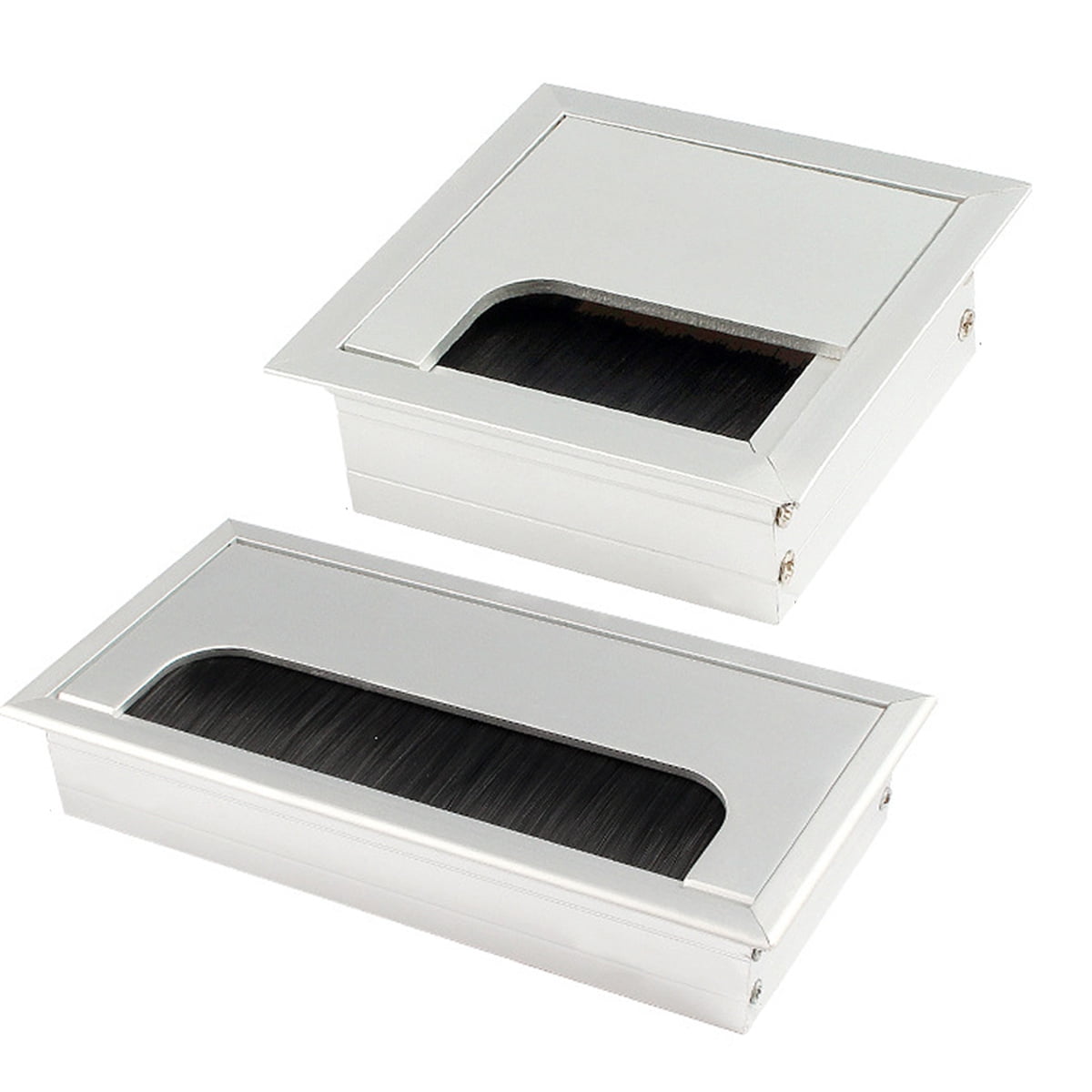 Pasacables de escritorio, fácil instalación y extracción con tapa ...