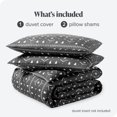 Bare Home Flannel Duvet Cover Set 100 Flannel Cotton Double