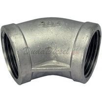 Elbow 1/2" Female 304 Stainless Steel Pipe Fitting NPT, 2 Pack ...