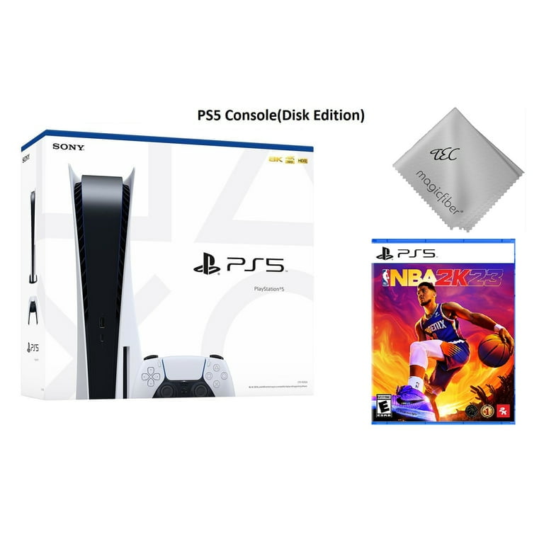 TEC Sony PlayStation_PS5 Gaming Console (Disc Version) with NBA 2K23 ...