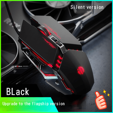pw2 mechanical gaming mouse wired computer gaming luminous macro ...
