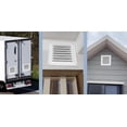 CASA DHG 2 Pack Aluminum Soffit Vents 6x6 Inch Ventilation Grilles ...