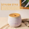 Wanlola 250ml Ceramic Essential Oil Diffuser, Cool Mist Humidifier, 7 ...