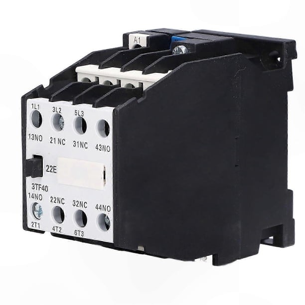 DIN Rail Mountable Contactor Controller, 220V 50Hz, 9A, 2NO+2NC for ...