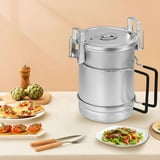 Miulika Camping Pot Boiling Pot Portable Cooking Pot Cooking Cookware ...