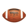 Wilson GST 1003 Official Size Leather Game Football - Walmart.com