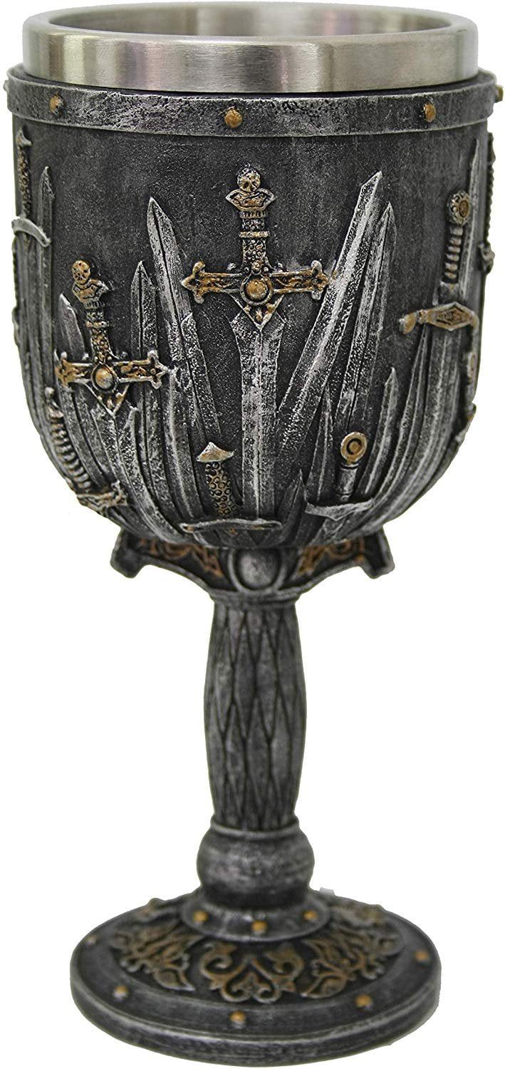 Legend Of Swords Classic Medieval Swords Goblet with removable ...