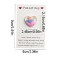 Hometravel Colorful Heart Streamer Card, Pull String Design Pocket Hug ...