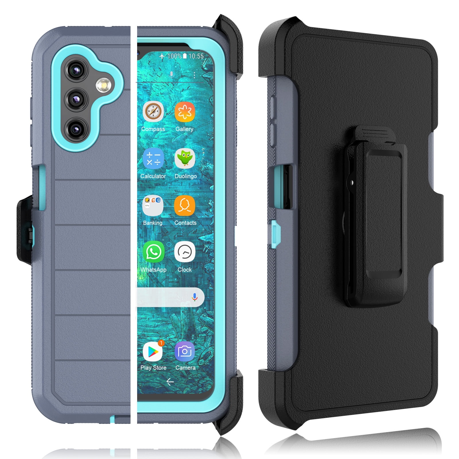 Tiflook Case For Samsung Galaxy A13 5G [Built-in Screen Protector ...