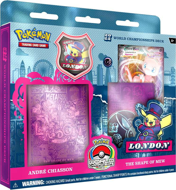 Pokemon 2022 World Championships Andre Chiasson Deck (The Shape of Mew ...