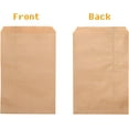 100-pack 3x5 Inches Natural Kraft Paper Bags for Bakery Cookies Treats ...