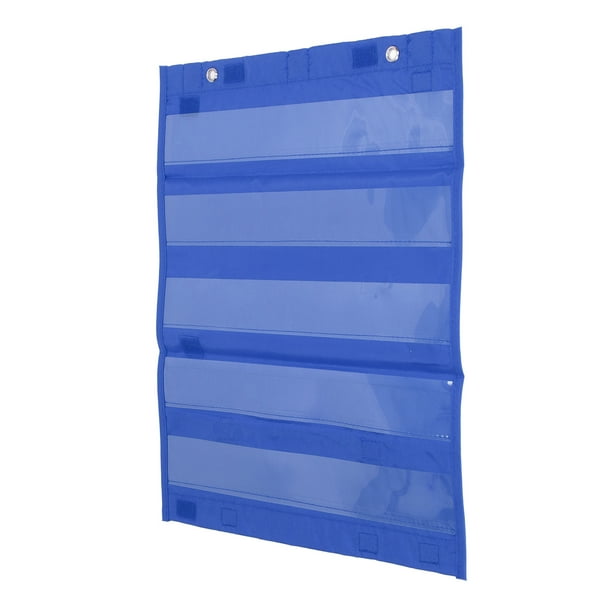 Schedule Pocket Chart, Transparent Pockets Combination Use Magnetic ...