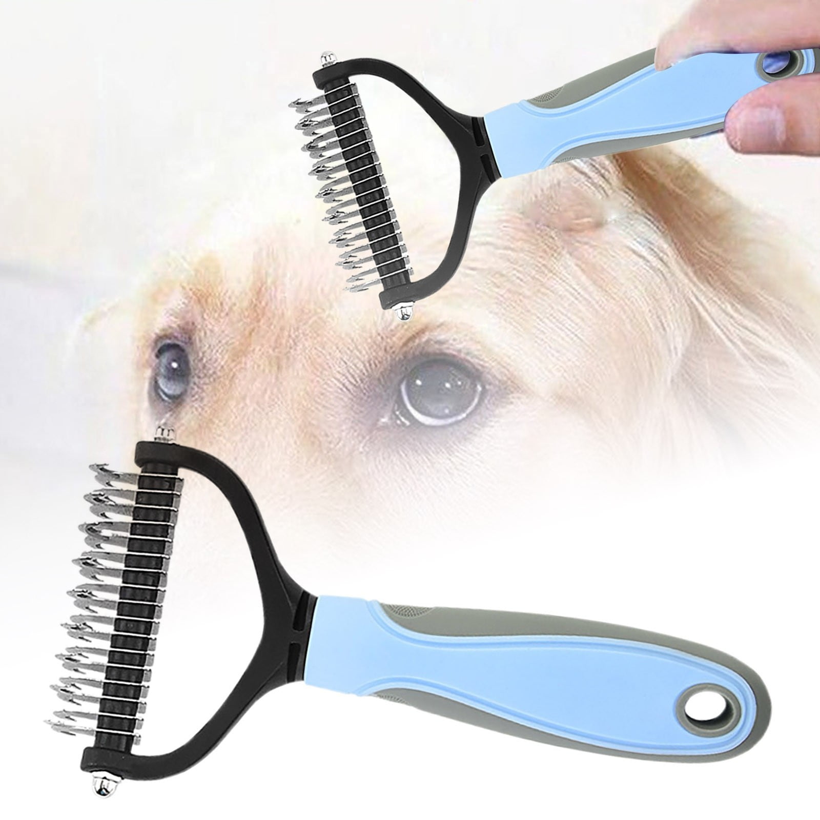 Click here for Vivavault Pet Knot Comb For Dogs And Cats Double U... prices