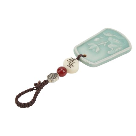 Keychain Pendant, Elegant Retro Small Keychain Pendant Water Lily ...