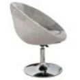 Impressions Vanity Antoinette Round Tufted Modern Makeup Vanity Chair ...