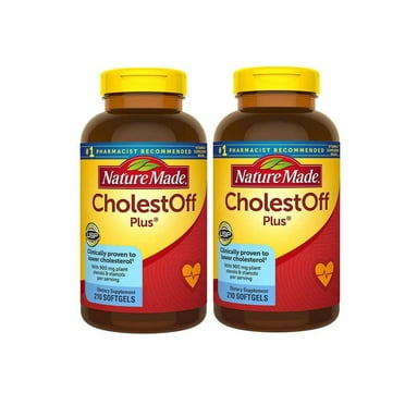 Nature Made CholestOFF Plus 210 Softgels - Walmart.com